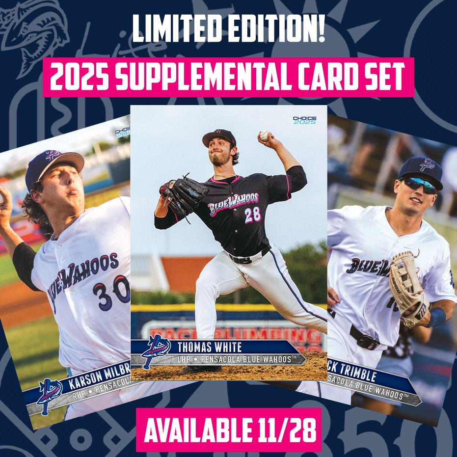 Pensacola Blue Wahoos Supplemental Card Set – Pensacola Blue Wahoos ...