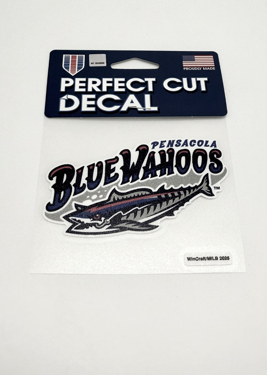 Pensacola Blue Wahoos Perfect Cut Decal – Pensacola Blue Wahoos ...