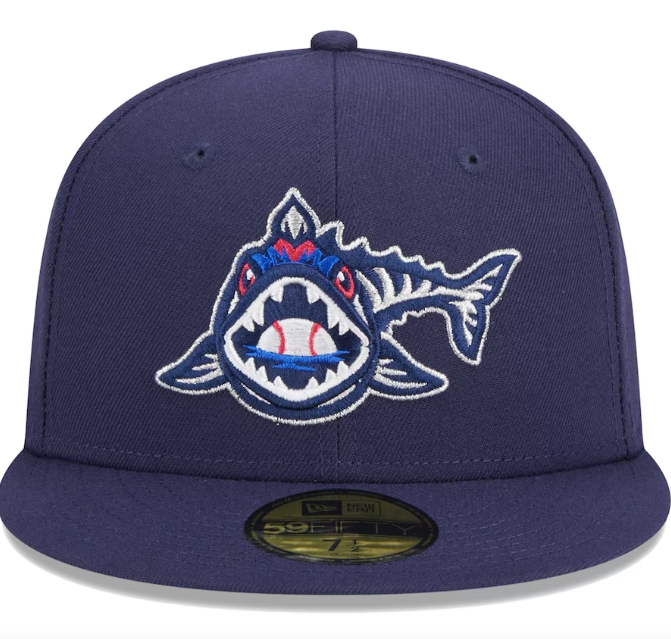Pensacola Blue Wahoos New Era 59FIFTY Swimming Cap – Pensacola Blue ...