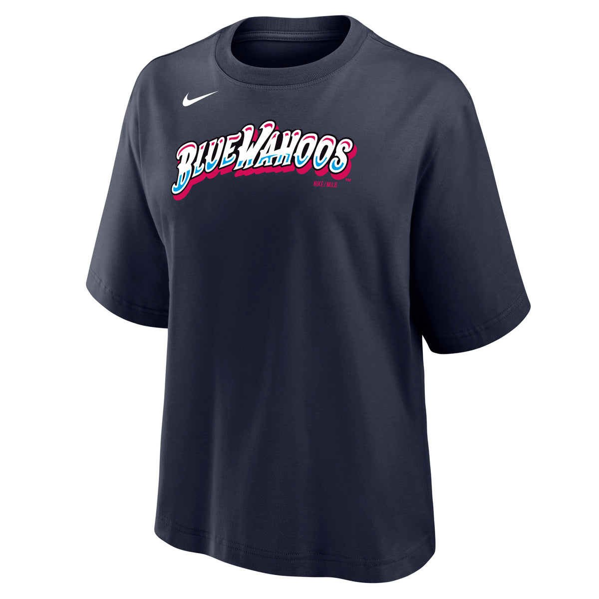 Pensacola Blue Wahoos Nike Boxy Tee – Pensacola Blue Wahoos Official Store